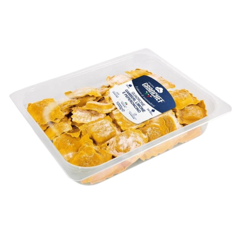 QUADRONE CREVETTE CITRON PIMENT 1 KG BARQ GRANCHEF - Établissements DRAP