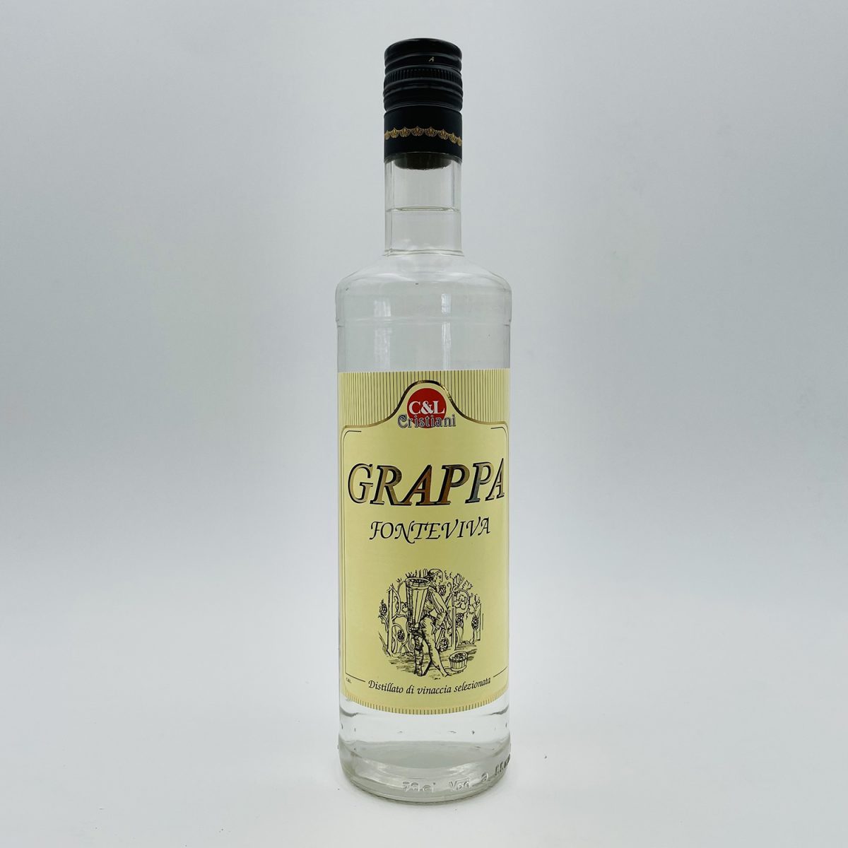 GRAPPA CLASSICA FONTEVIVA 38° 70 CL | Établissements DRAP